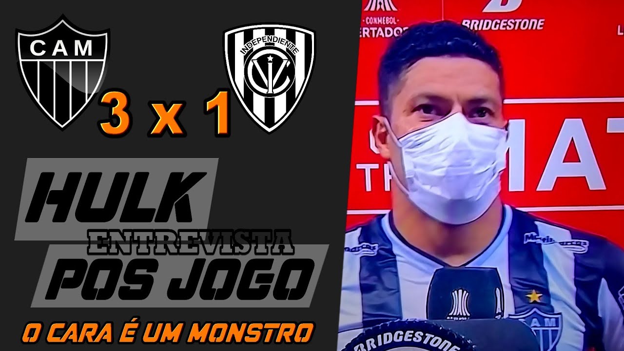 🛑🎥🎤 ENTREVISTA HULK POS JOGO | GALO 3 X 1 DEL VALLE | 🔥 O CARA É UM ...