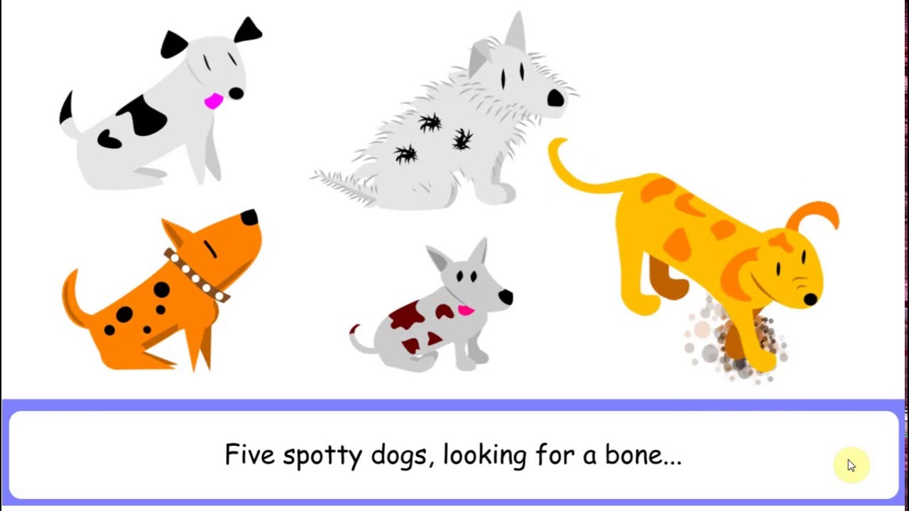 Five Spotty Dogs - YouTube