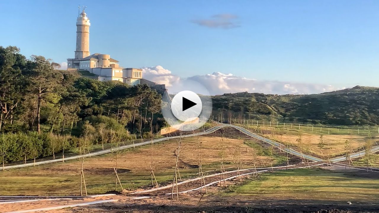 Estuvimos en Cabo Mayor y así vimos las obras del nuevo parque - YouTube