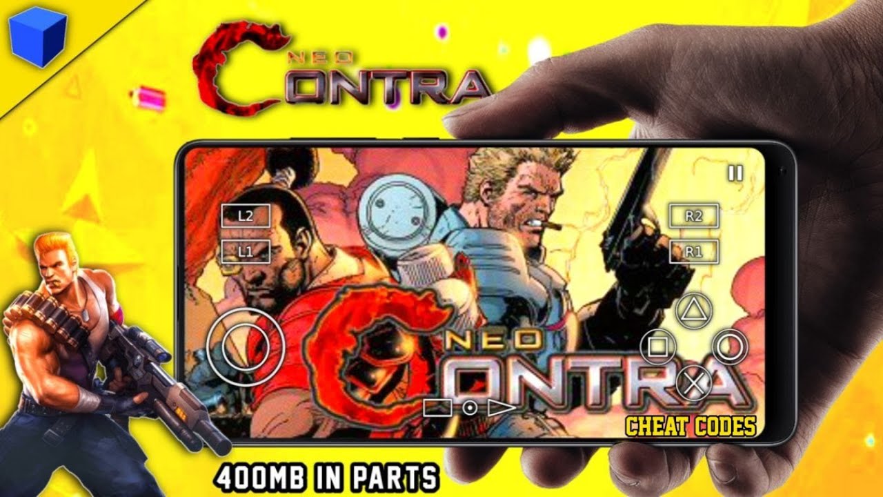 Neo Contra PS2 Cheat Codes | Everything Unlocked | Full Game AetherSX2 ...