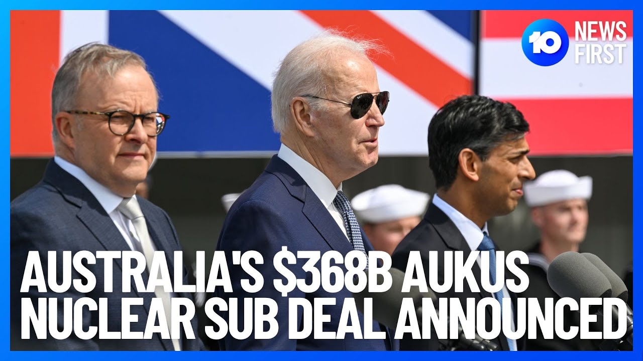 Historic AUKUS Nuclear Submarine Deal Unveiled By Biden, Albanese ...