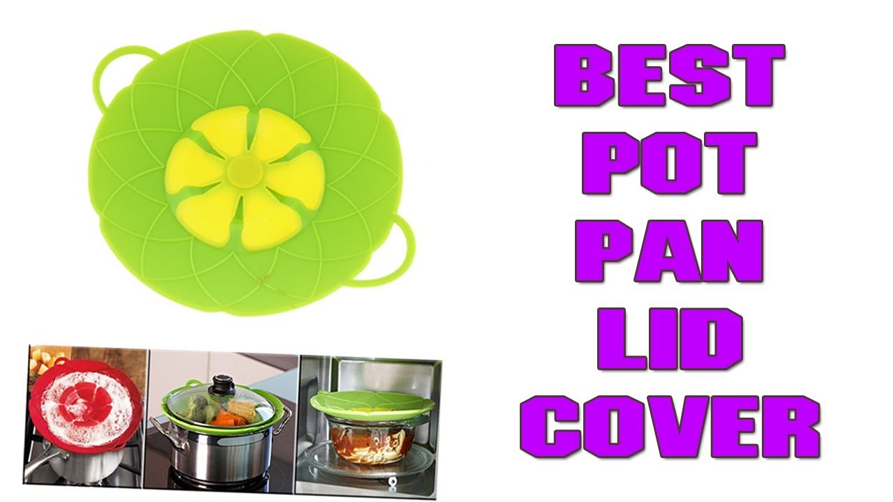 Boil Buddies Silicone Boil Over Spill Stopper Pot Pan Lid Cover - YouTube