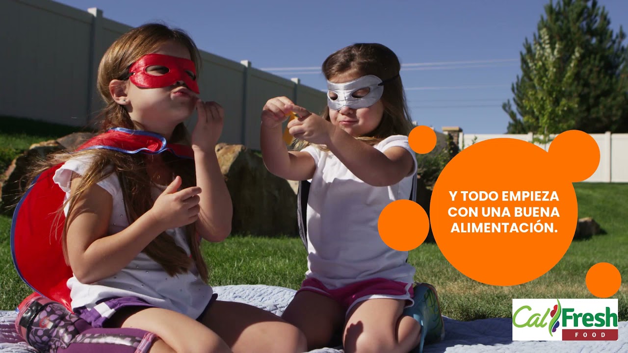 ACCFB CalFresh Superhero Kids Spanish - YouTube