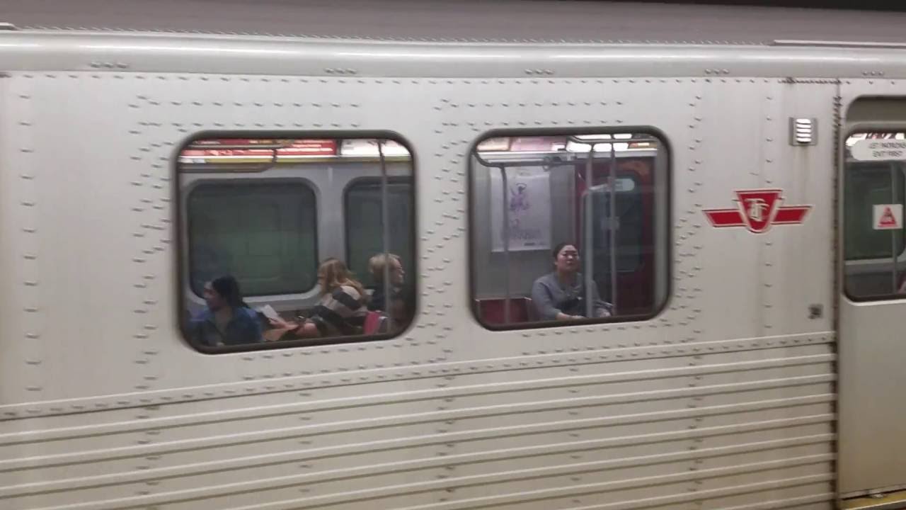 TTC T1 departing St George station (line 2) - YouTube