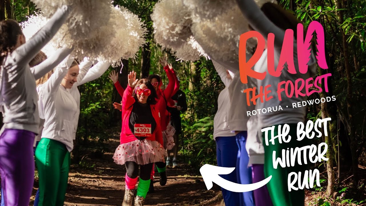 NZ's best winter run - Run The Forest! - YouTube