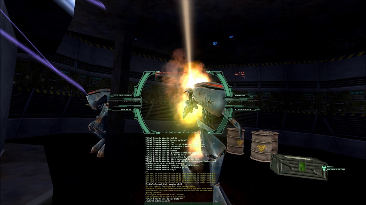 Neocron - Erster Run im neuen Dungeon - YouTube