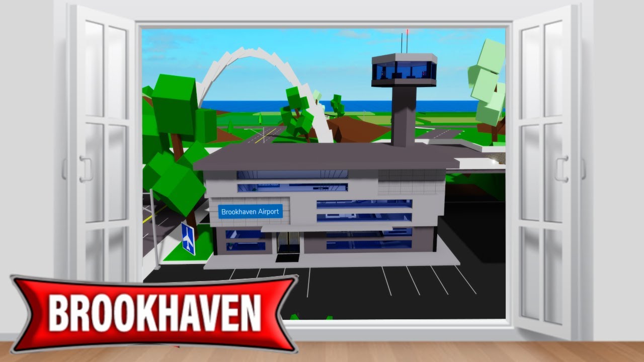 New Remodeled Airport Update In Brookhaven RP - YouTube