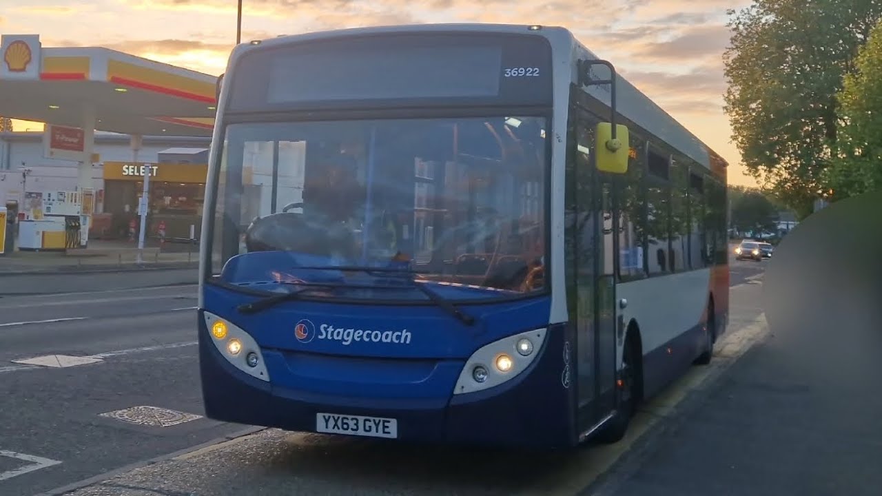 Stagecoach South 36922 YX63GYE Bus Route 20 | ADL Enviro 200 Voith Euro ...