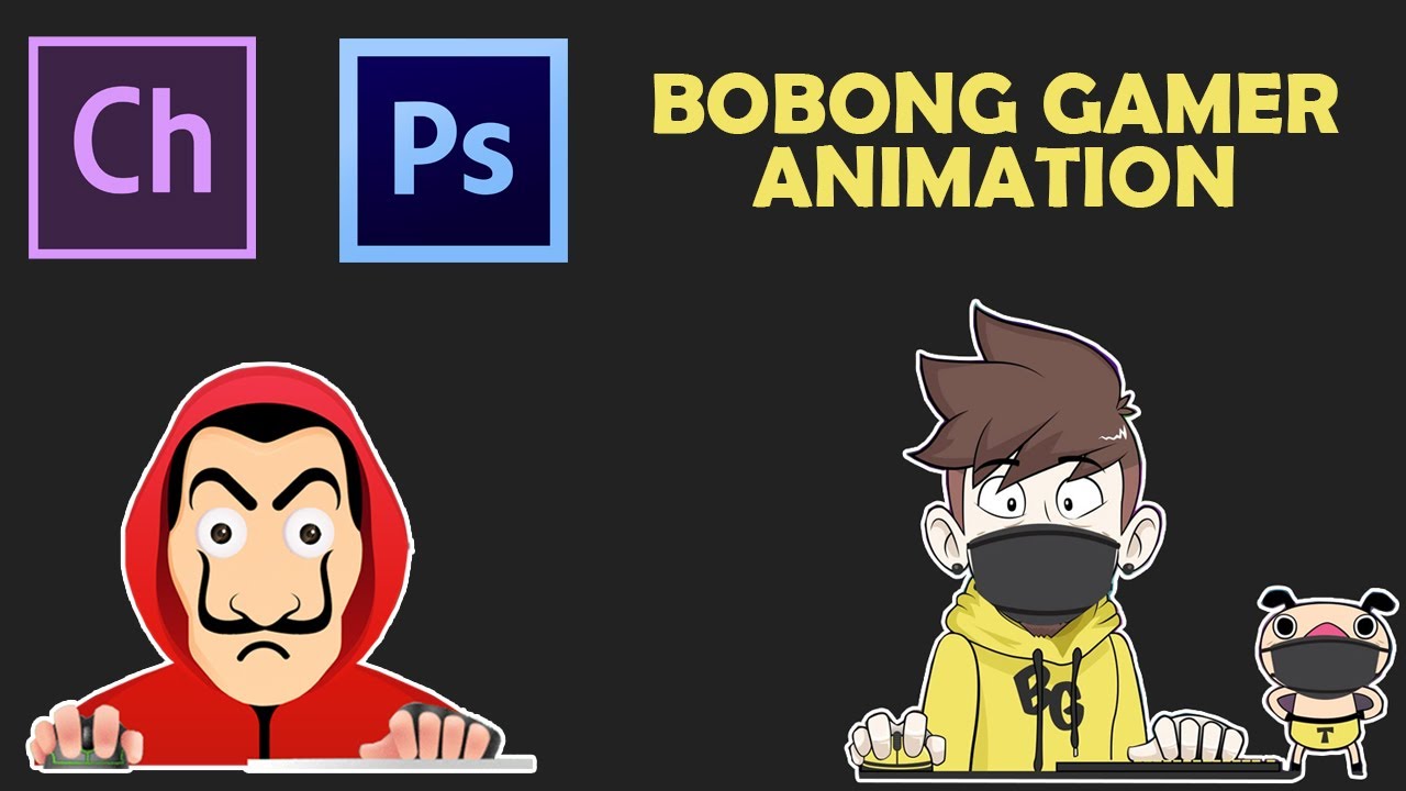 HOW TO CREATE ANIMATION FOR LIVE STREAMING LIKE BOBONGGAMER USING ...