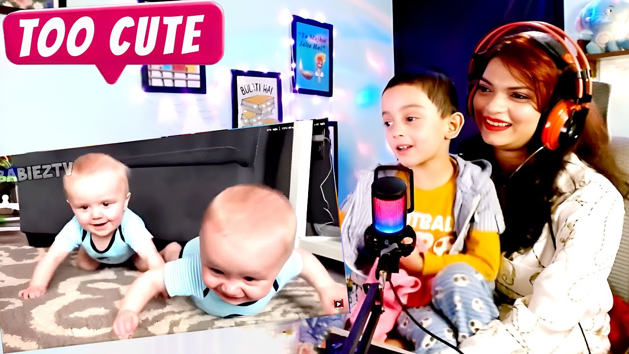 OMG! These Twin Babies Are TOO CUTE! 😍😂 You Won’t Believe This Reaction ...