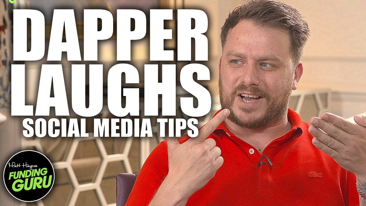 Dapper Laughs Top 3 Social Media Tips for Growth - @dapperlaughs - YouTube