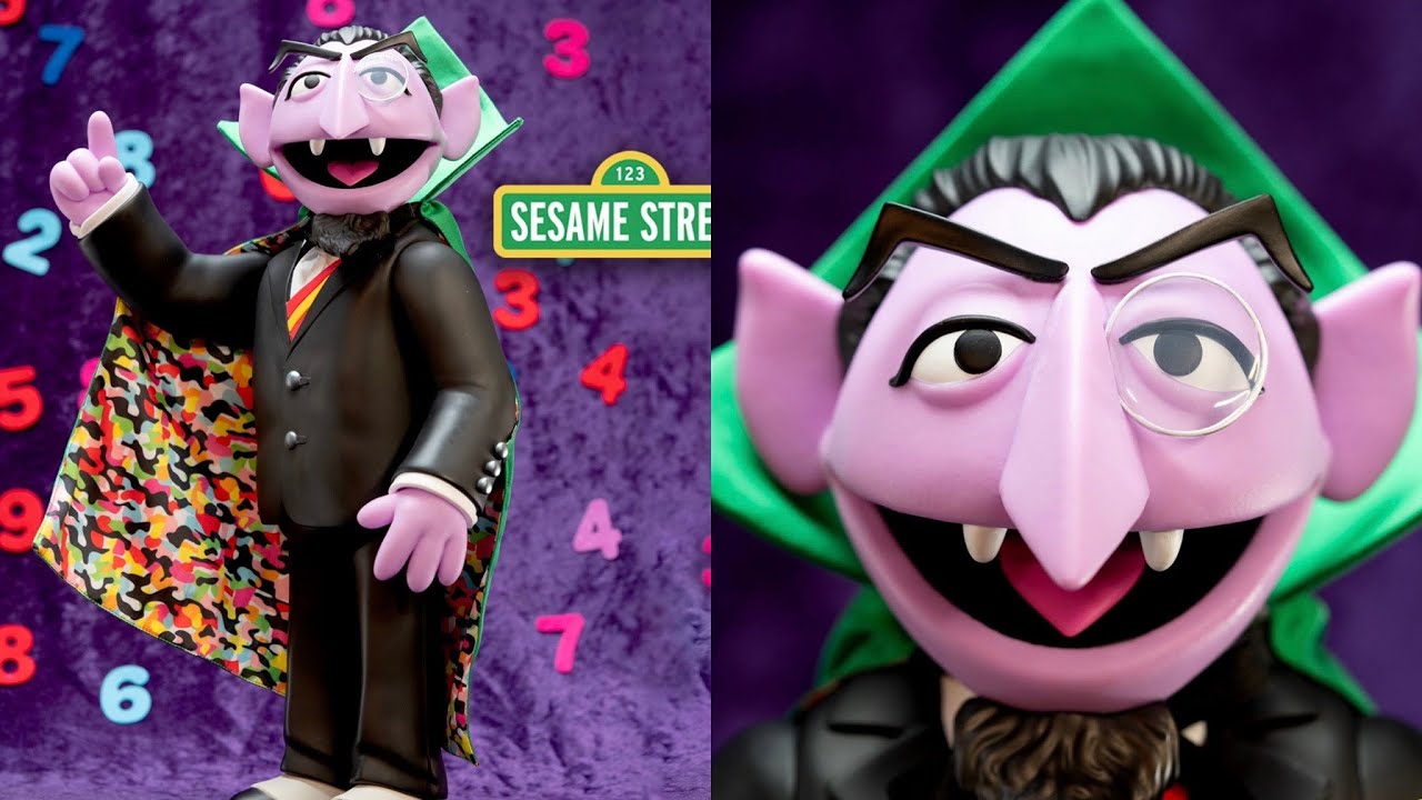 New super 7Sesame Street the count von count massive 25 inch plus ...