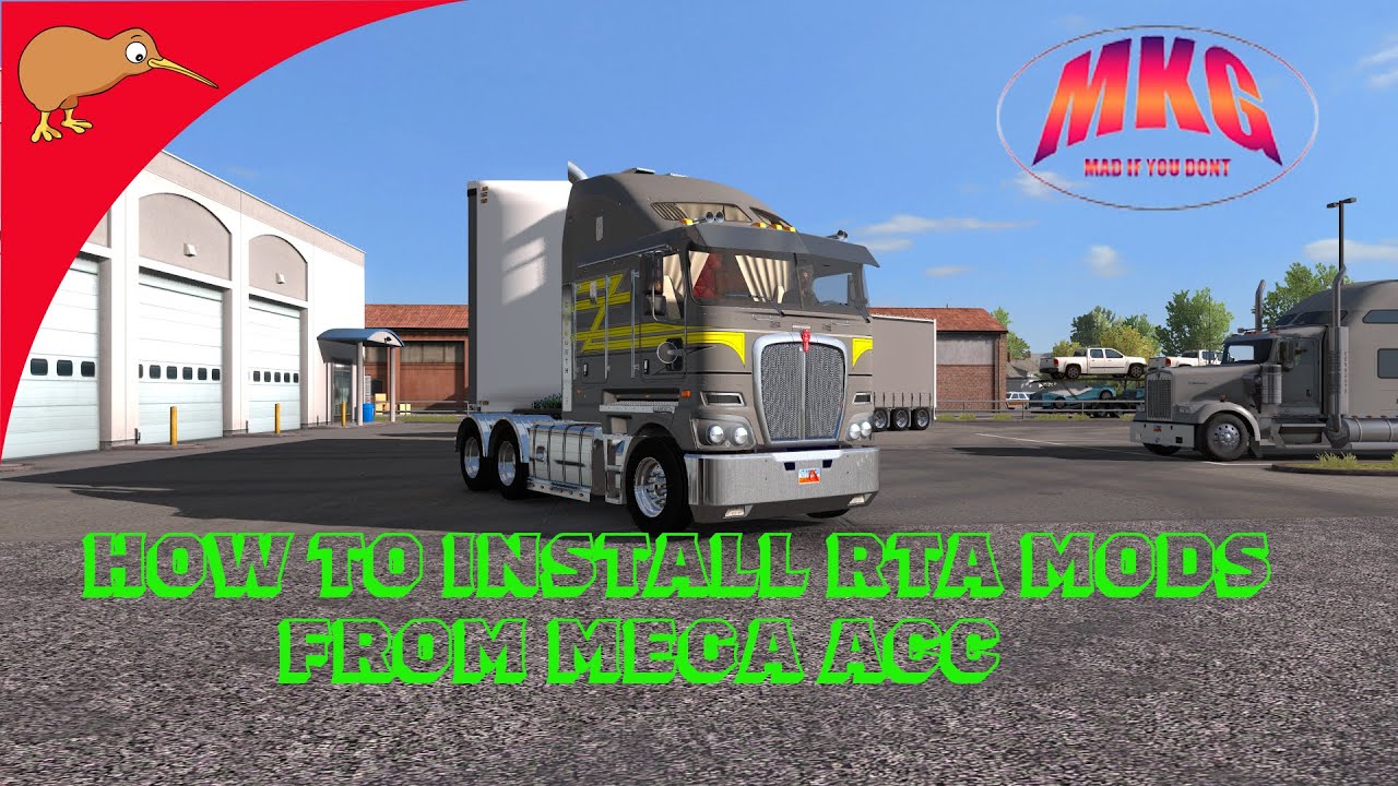 HOW TO INSTALL RTA MODS FROM MEGA ACC INTO ATS - YouTube