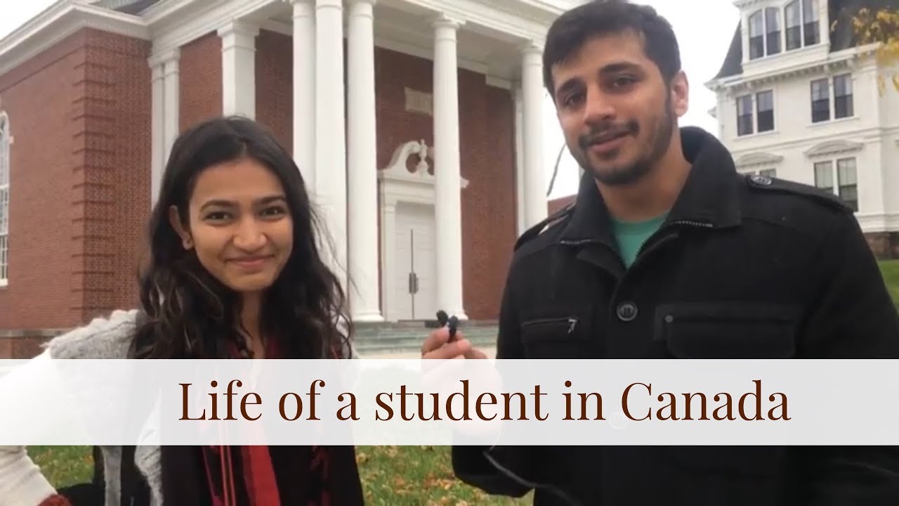 Life of a Student In Canada - YouTube