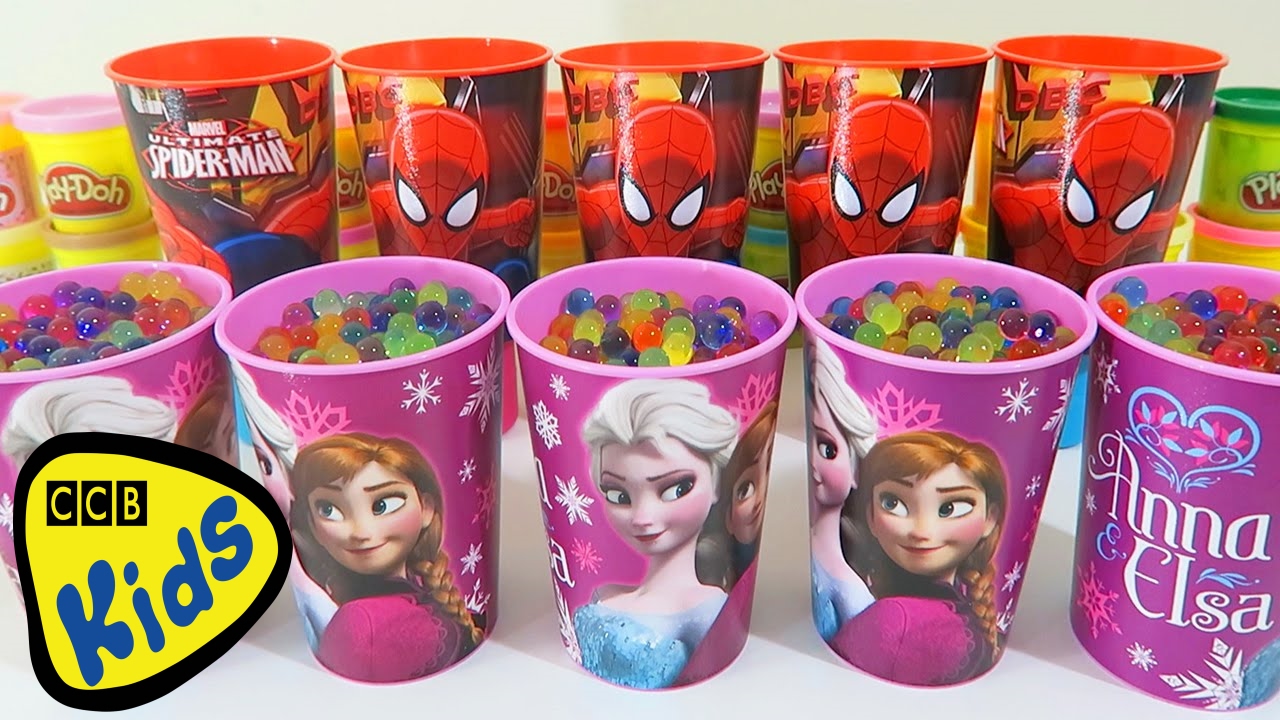 Orbeez Disney's Frozen & Marvel Avengers Surprise Cups Elsa Anna ...