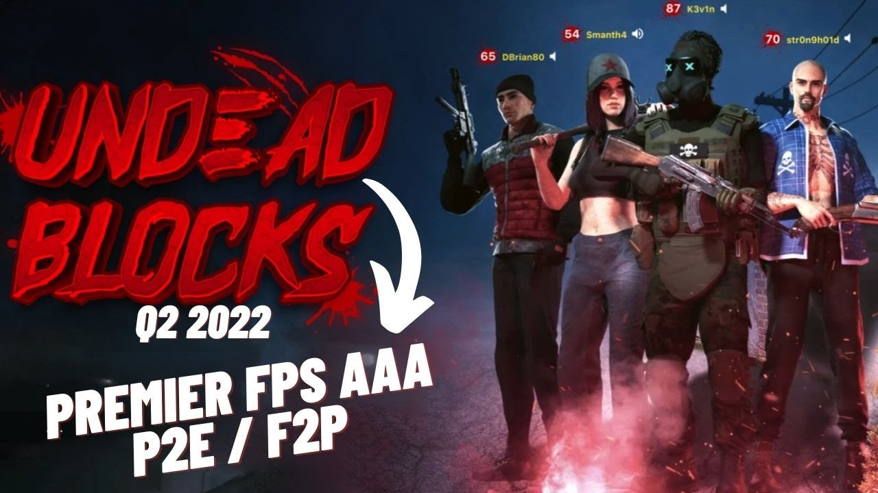 UNDEAD BLOCKS: Premier FPS Play to Earn AAA ! Vous voulez gagner de l ...