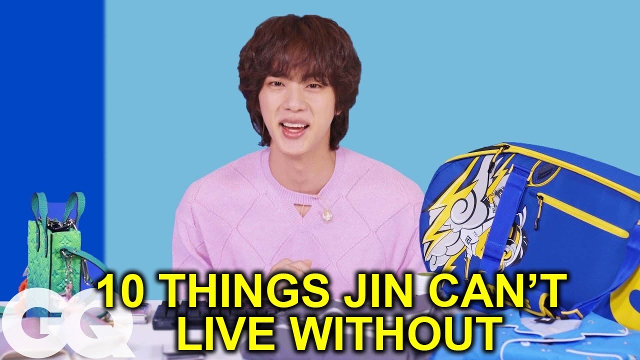 BTS Jin GQ Interview for The Astronaut, 10 Things Jin Can't Live ...