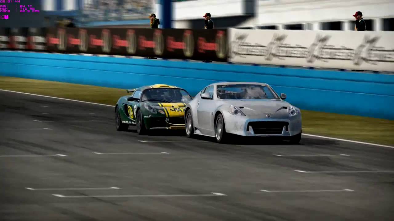 Terrible crash during race in SHIFT 2 - YouTube
