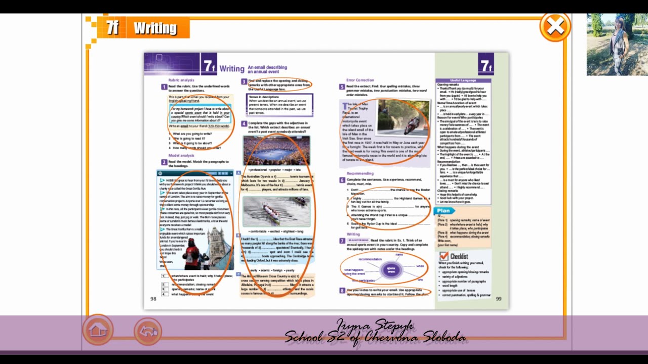 On Screen B1 Module 7 Writing - YouTube
