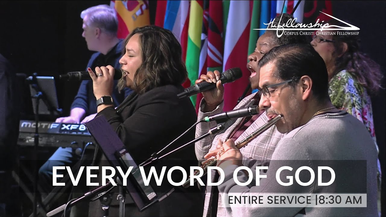 (Entire 8:30 AM Service) EVERY WORD OF GOD | Rev. Kenneth Villarreal | The Fellowship - YouTube