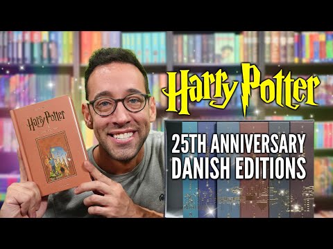 Harry Potter 25th Anniversary Danish Editions | Unboxing and Review