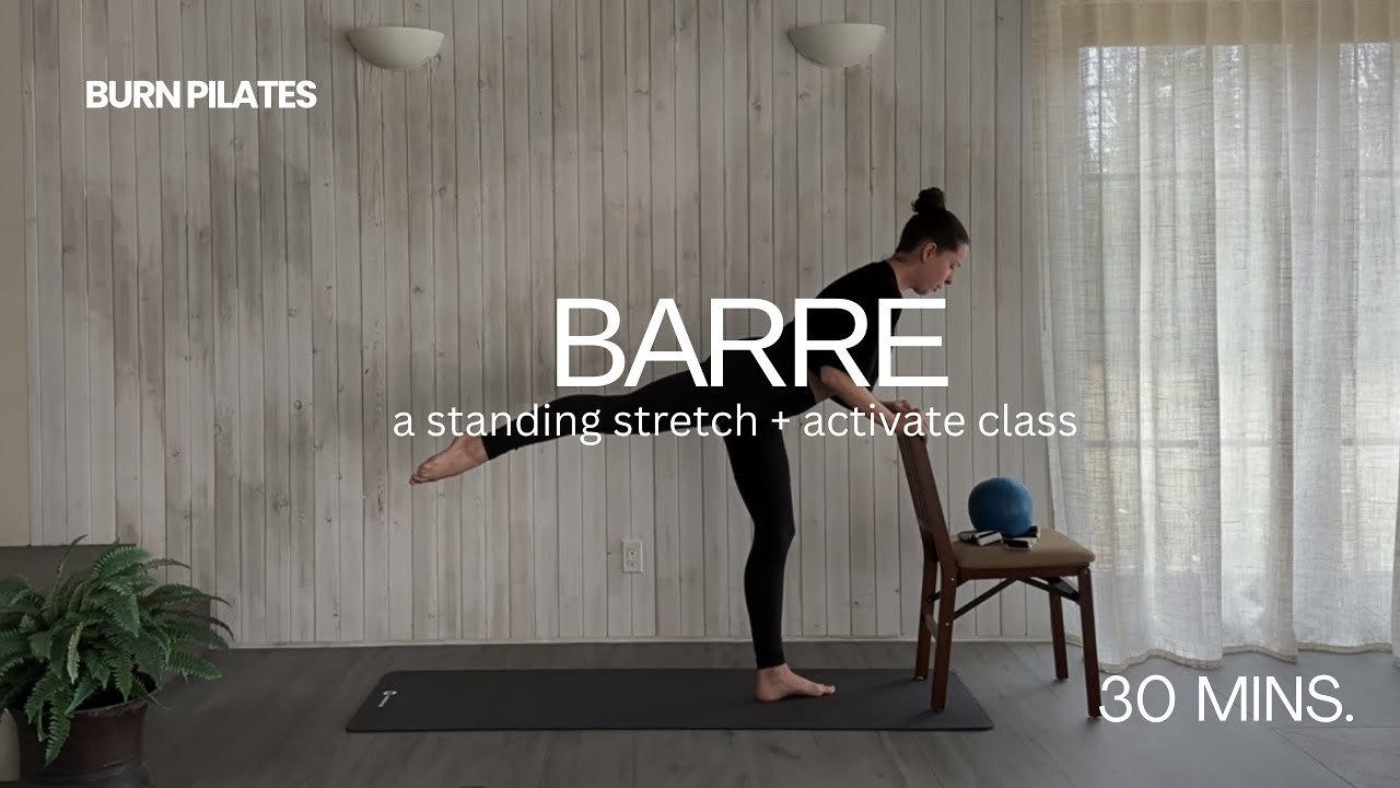 STANDING PILATES | STRETCH & ACTIVATE CLASS 30 mins. - YouTube