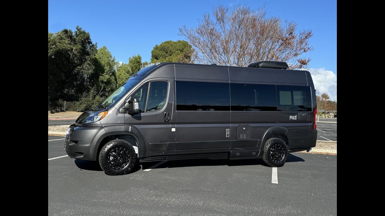 2022 Roadtrek Play Promaster Extended 3500 Power Rear Lounge King Bed ...