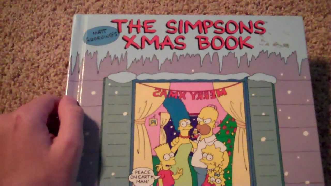 The Simpsons X-Mas Book - YouTube
