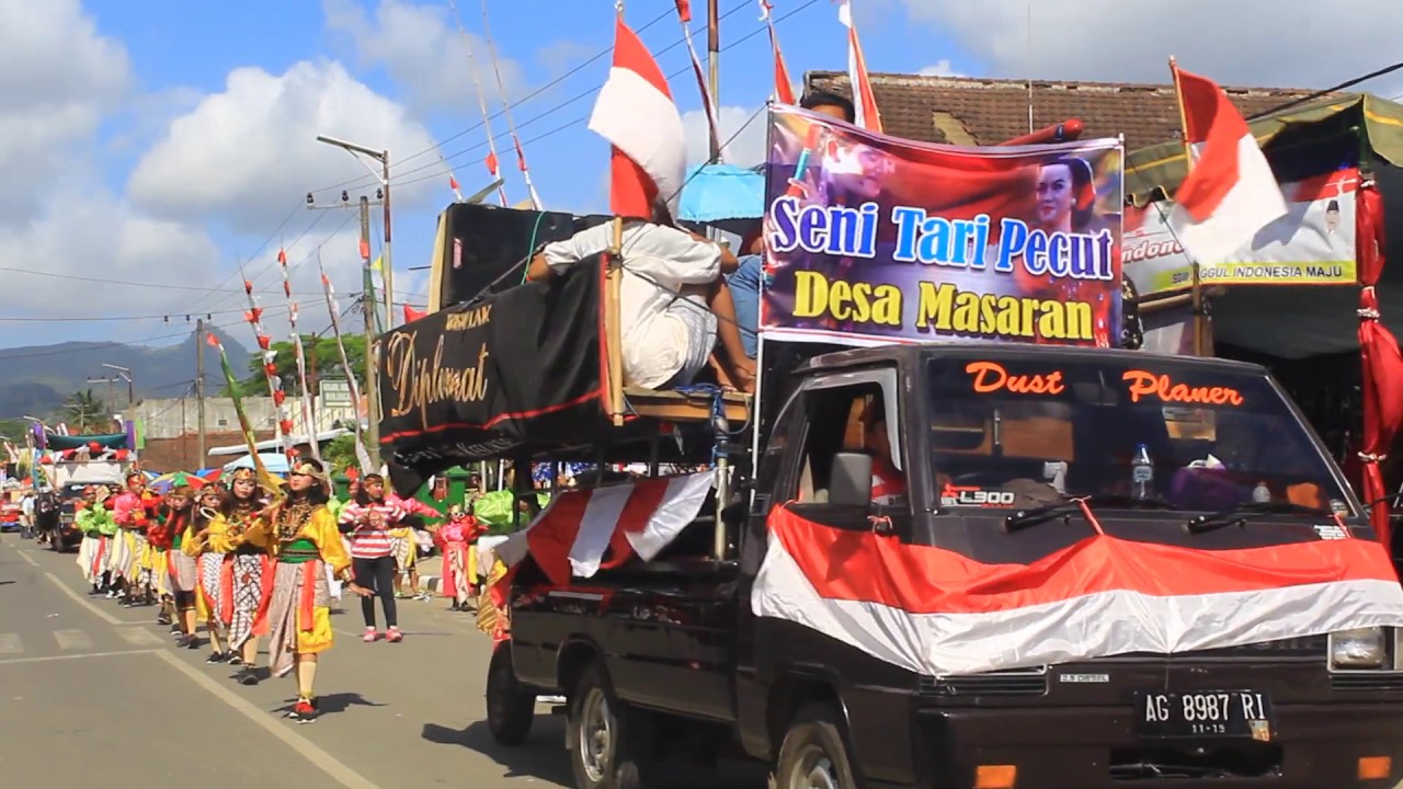 #2 KARNAVAL DESA MASARAN KECAMATAN MUNJUNGAN TAHUN 2019 , ( TARI PECUT ...