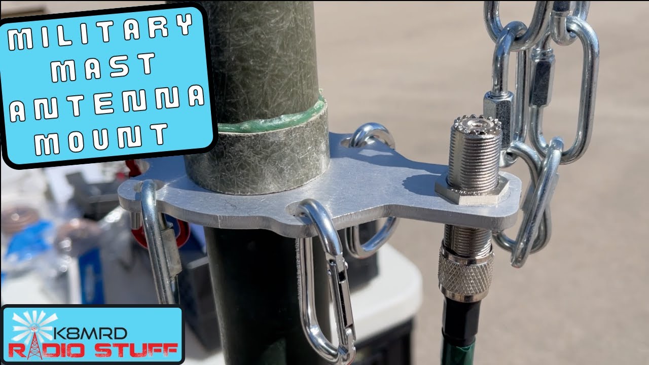 The SkyHook Portable Mast Antenna Mount - YouTube