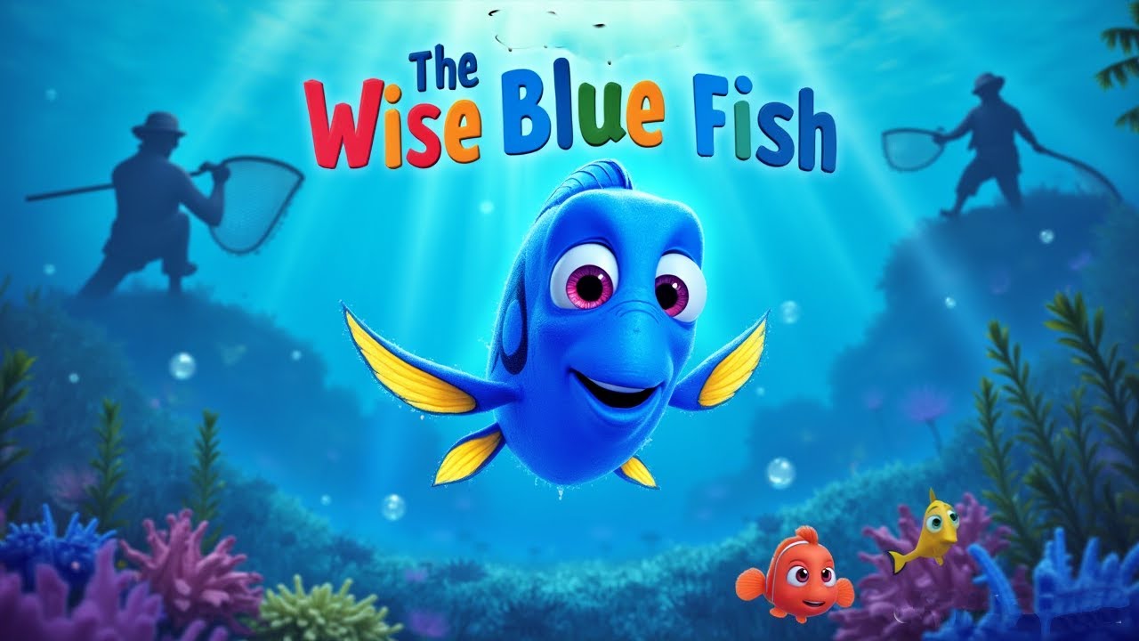 Aqal mand Machli |The Wise Blue Fish | Urdu Short Stories | Bachon Ki ...