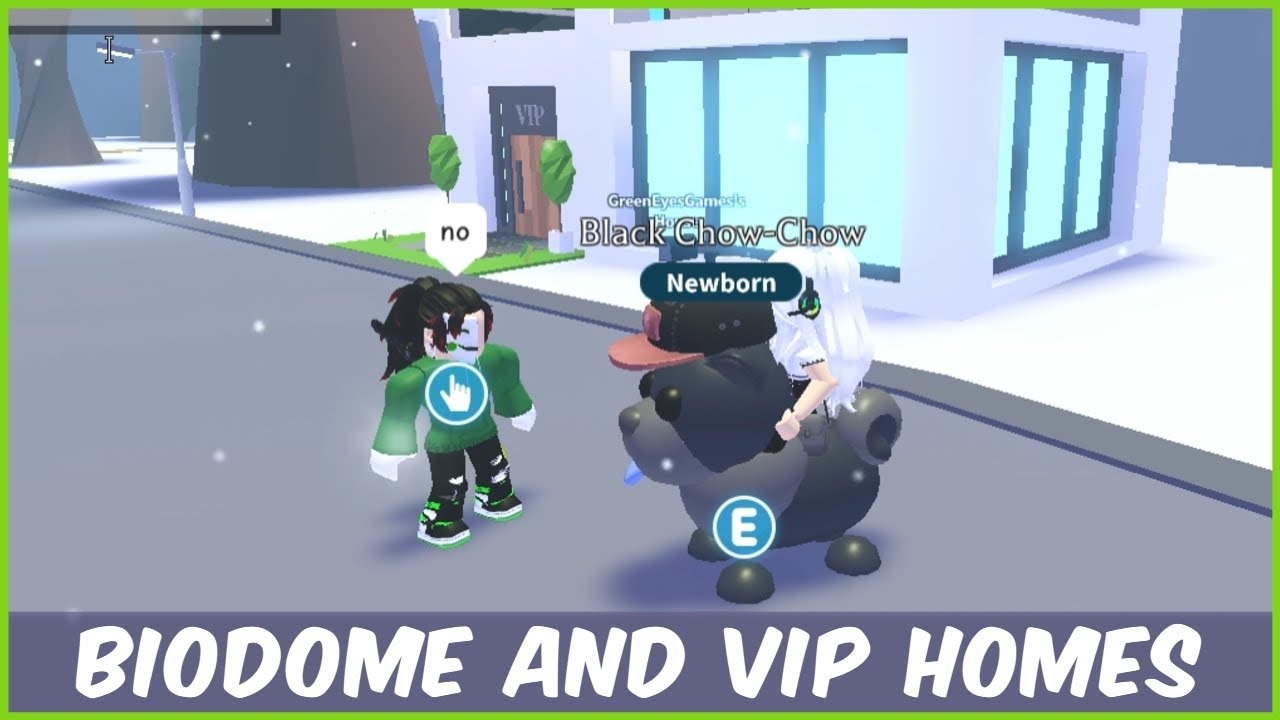 ADOPT ME BIODOME AND VIP HOMES 🤩 How to Get Free Pets in Adopt Me ...