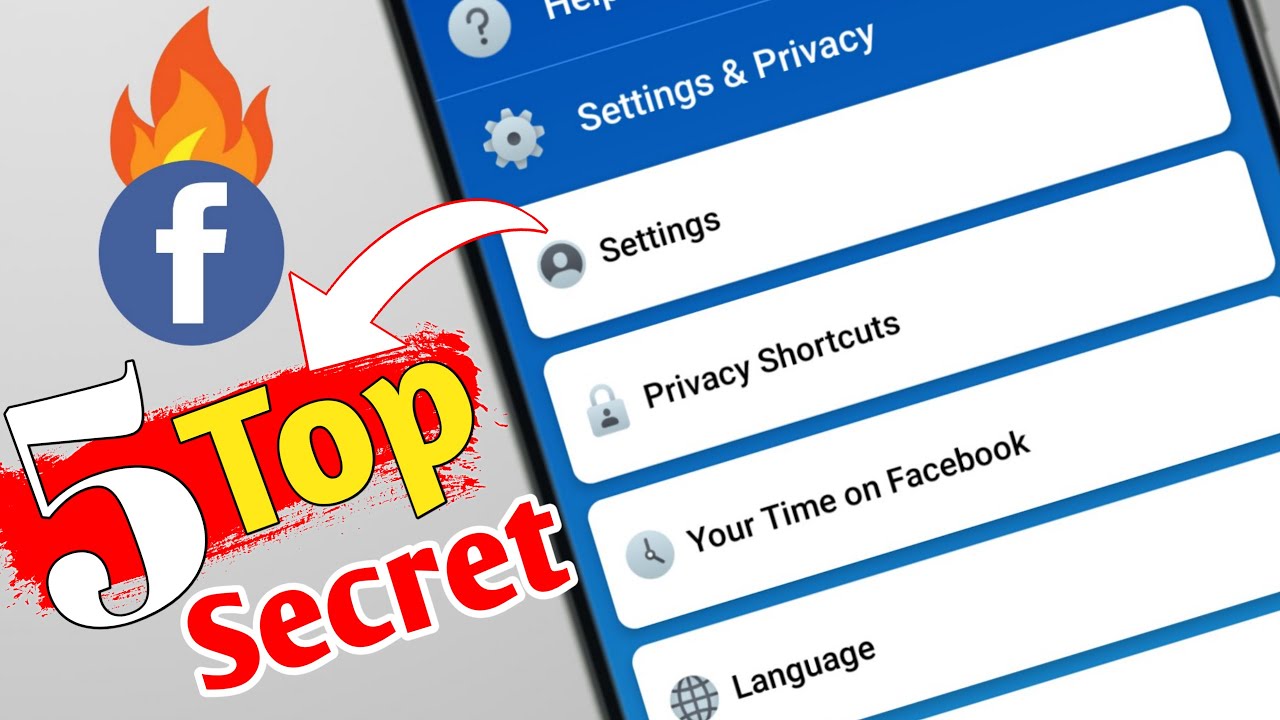 Top 5 Facebook Secret Settings in Mobile 2020 - YouTube