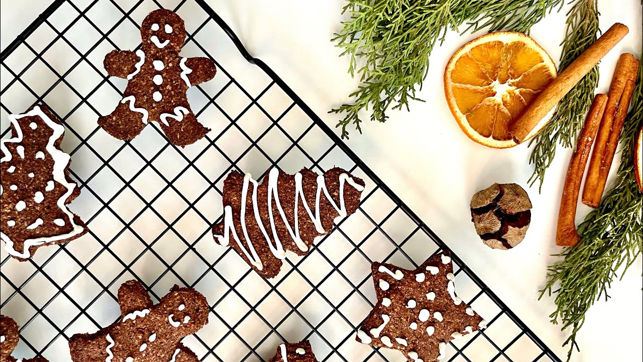 KETO GINGERBREAD COOKIES | Low Carb Gingerbread Men Christmas Recipe ...