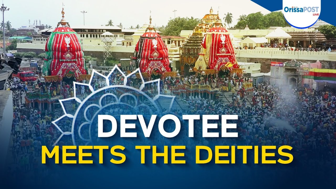 Ratha Yatra celebrated with Joy and devotion at Puri Bada Danda - YouTube