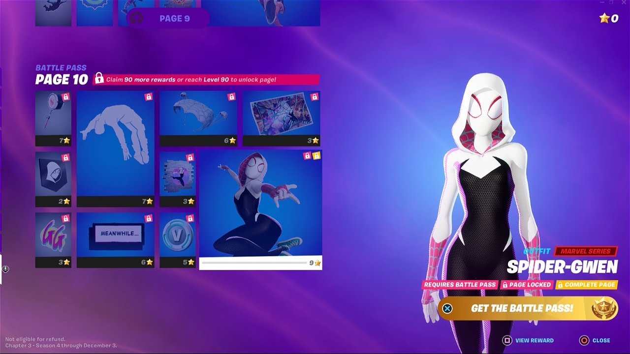 Fortnite SEASON 4 Battle Pass Full Showcase! (Chapter 3) - YouTube