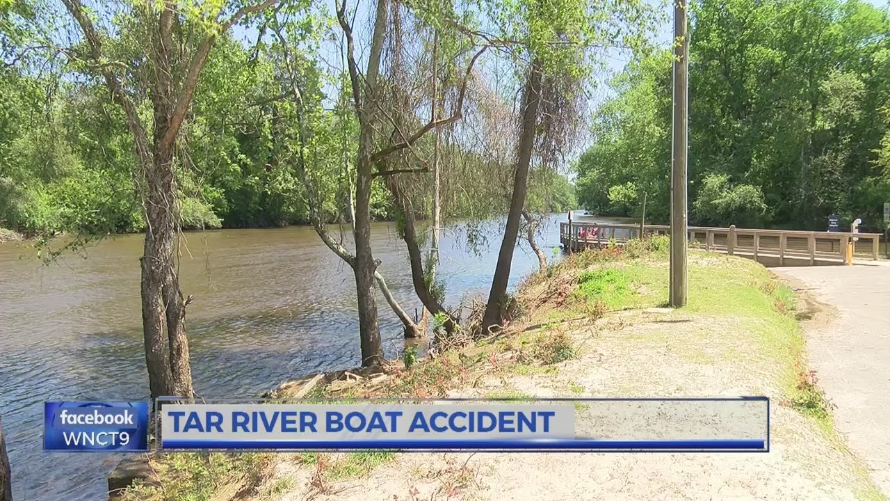 Three recovering after boat rescue on Tar River - YouTube