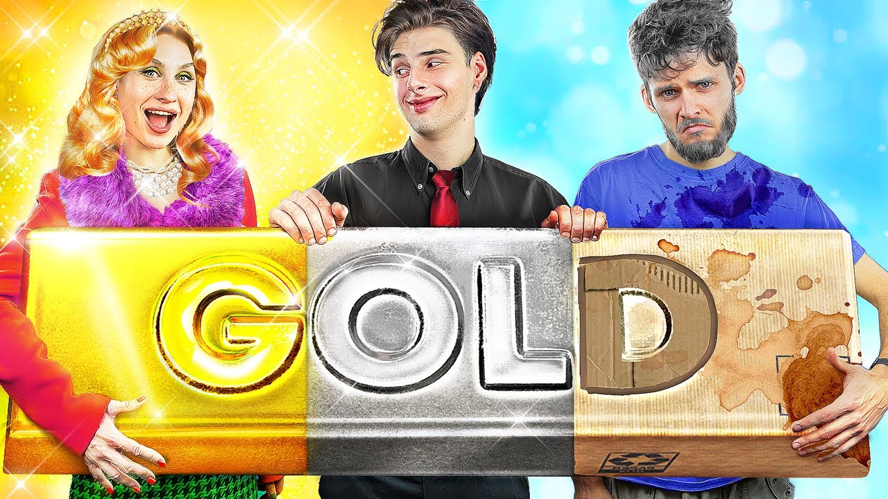 Pauvre VS Riche VS Giga Riche - YouTube