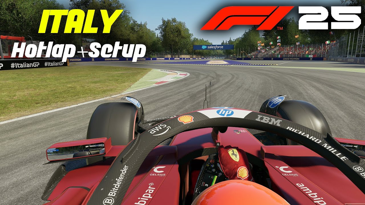 F1 25 Italy Setup + Track Guide! - YouTube