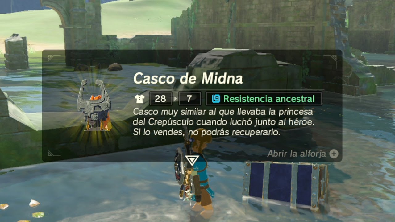 Zelda Breath of The Wild DLC 1 | Midnas Helmet Location | Localización ...