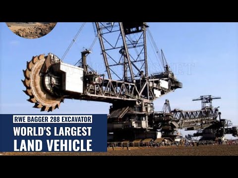 World's Biggest Excavator BAGGER 288 - YouTube