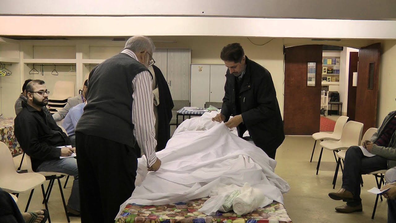 Part-5 Male Deceased Body Handling (Ghusl Kafan) Training at Idara-e ...