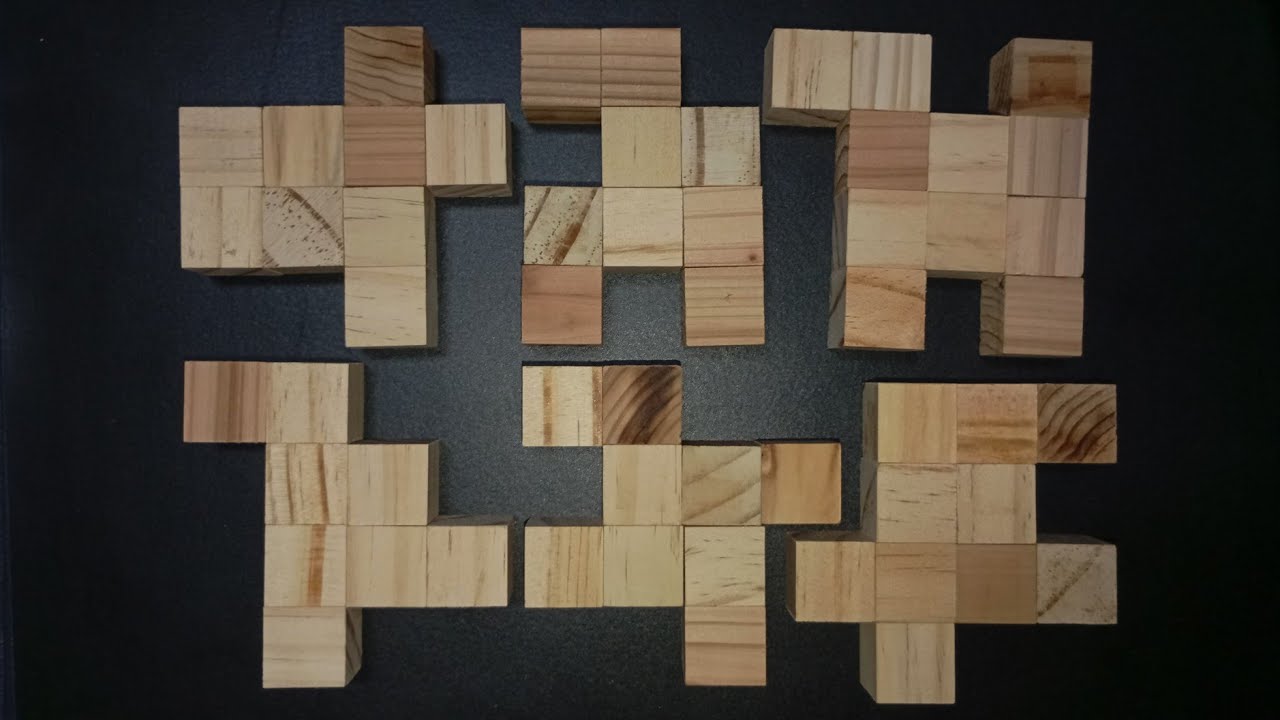 3D Box wooden puzzle solution #21 - YouTube