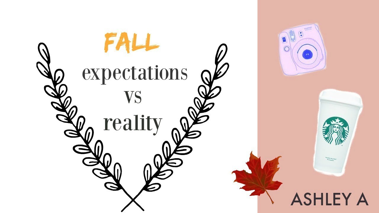 FALL EXPECTATIONS VS REALITY! - YouTube