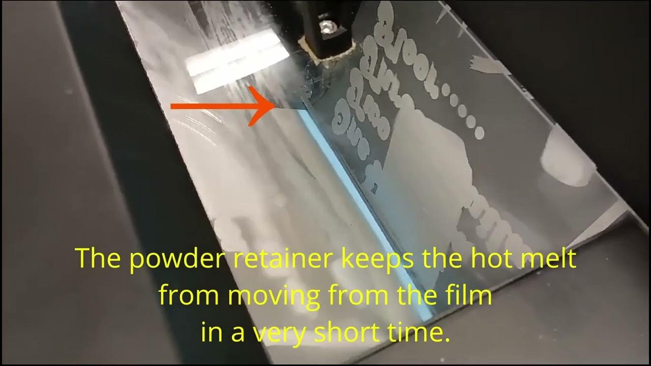AGA DTF Powder Retainer - YouTube
