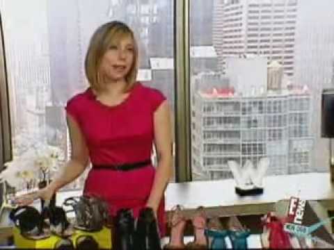 Amy Silverberg Oselkin on E News talking about Fringe Shoes - YouTube