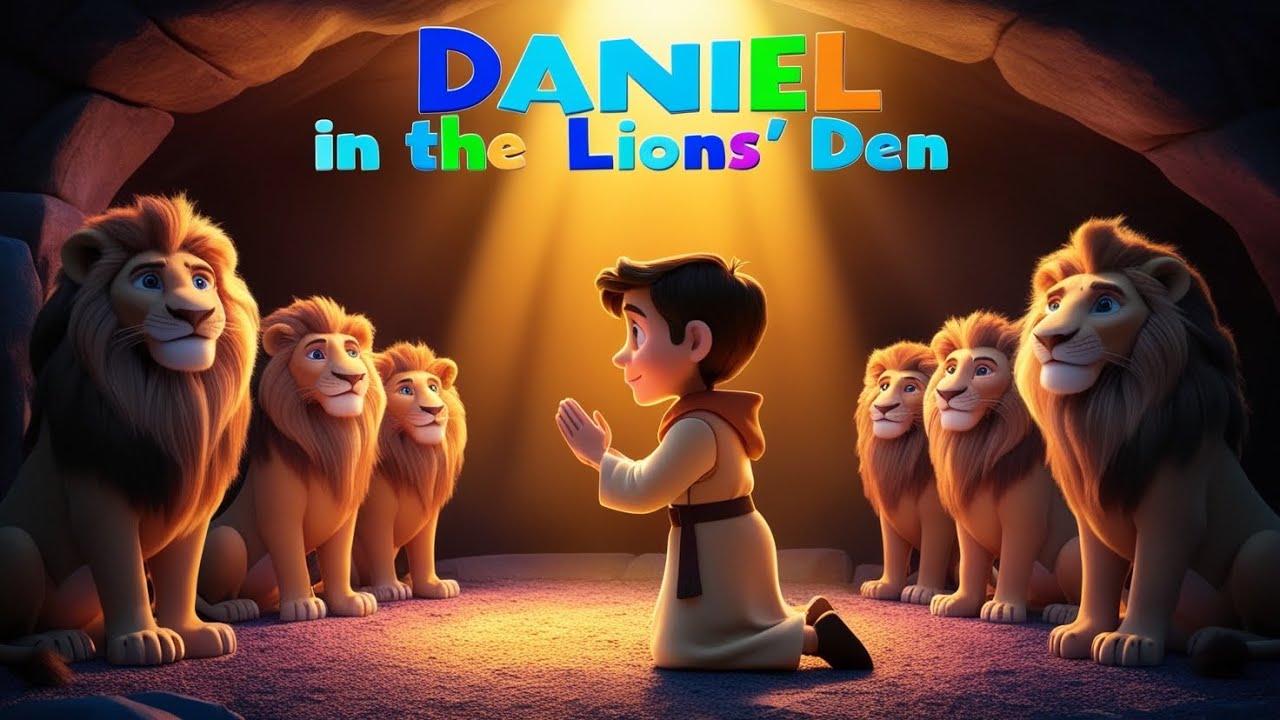 Daniel in the Lions’ Den 🦁 | Bible Story for Kids | Animated Bible ...