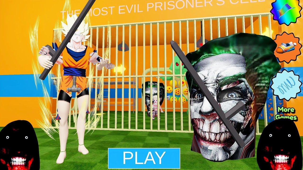 😨GOKU'S PRISON RUN OBBY FULL WAIKTHROUGH GAMEPLAY ROBLOX - YouTube