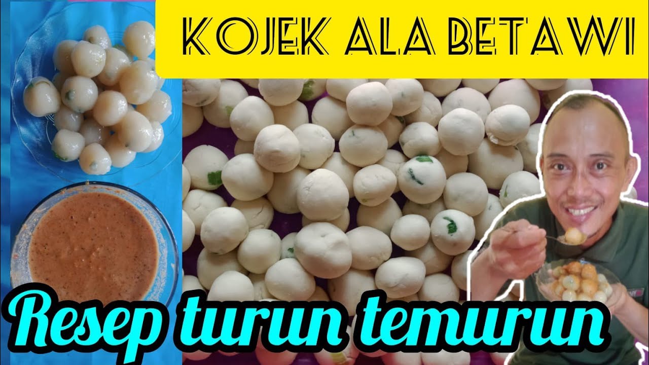 CARA MEMBUAT KOJEK II jajanan waktu jaman sd - YouTube
