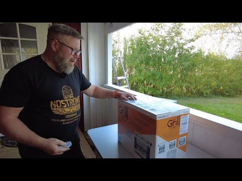 Unboxing av våran nya grill! - YouTube